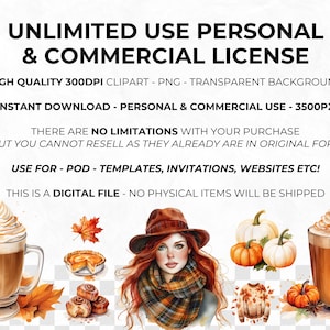 70 Watercolour Pumpkin Spice Clipart, Pumpkin Pie Clipart, Autumn ...