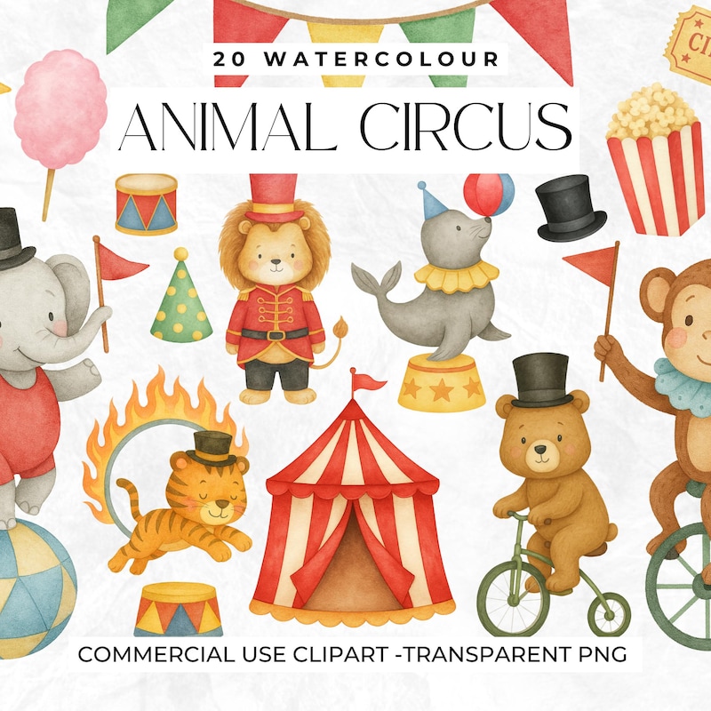 Circus Bundles - Etsy