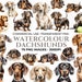 Cute Dachshund Clipart Bundle | Sausage Dog Art | Digital Download for ...