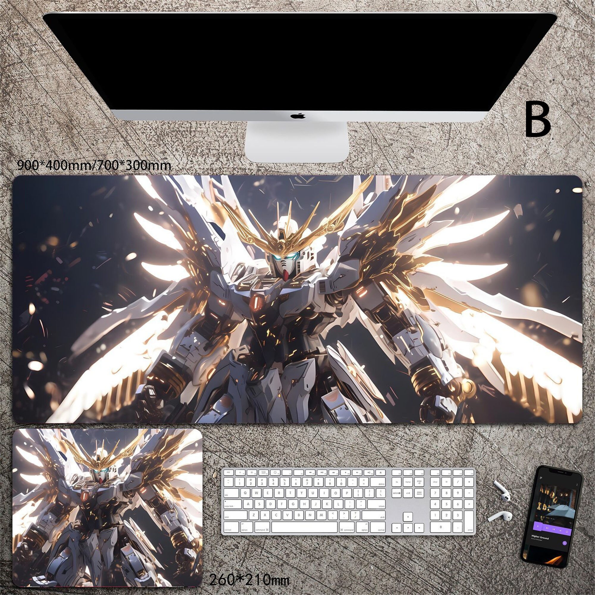 Mouse Pads Gundam Animekeyboard Mat Office Gaming Mouse Pad - Etsy