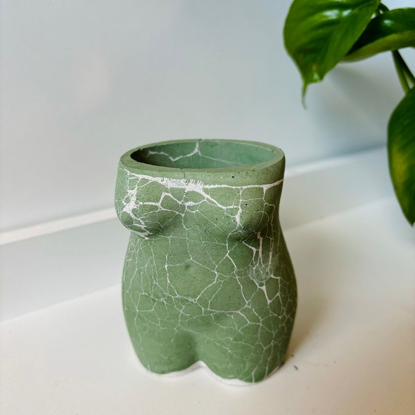 Female Body Planter - Etsy