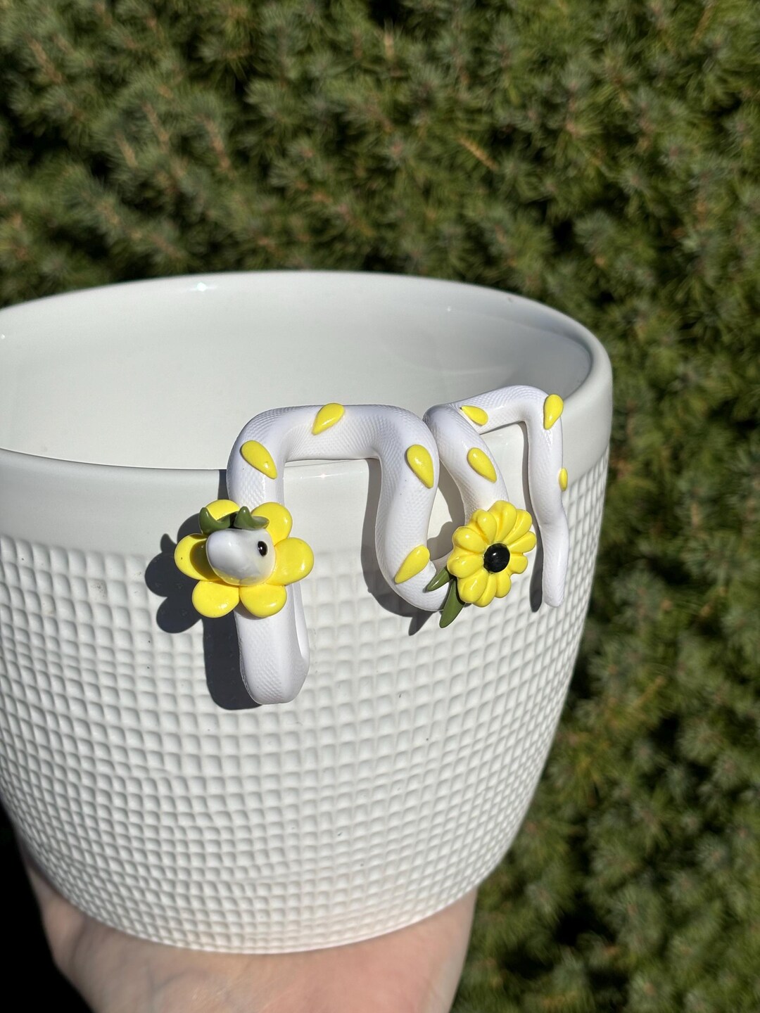 Pot Pal Sunflower Snake Reptile Planter Houseplants - Etsy