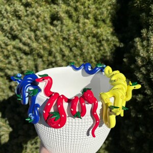 Pot Pal Blueberry Snake Reptile Planter Houseplants - Etsy