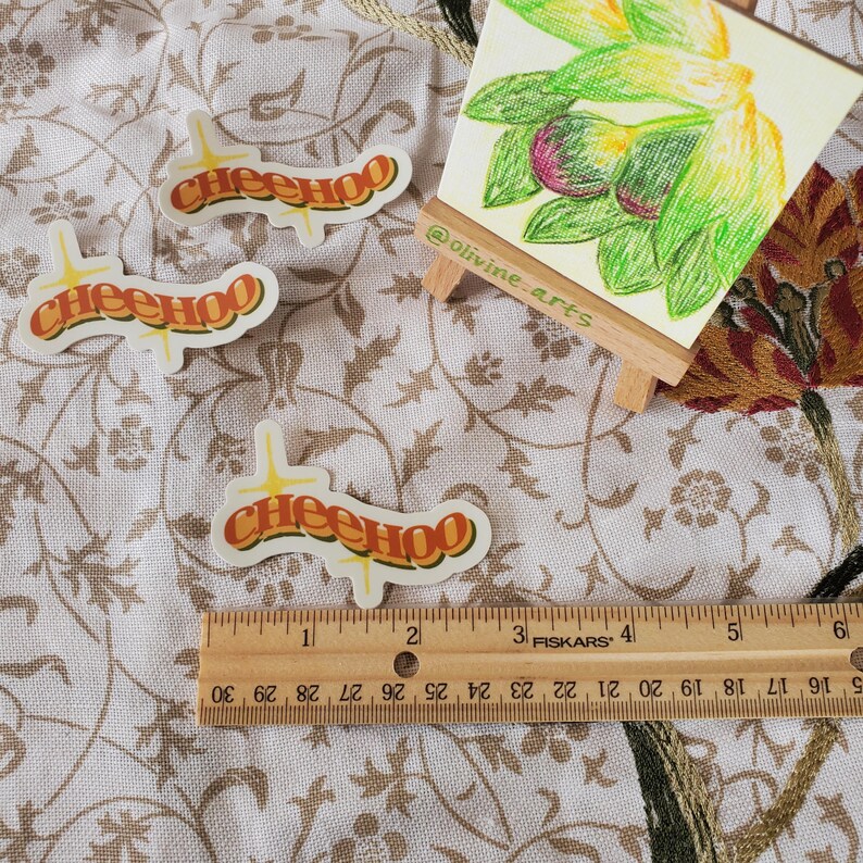 Cheehoo Vinyl Sticker - Etsy