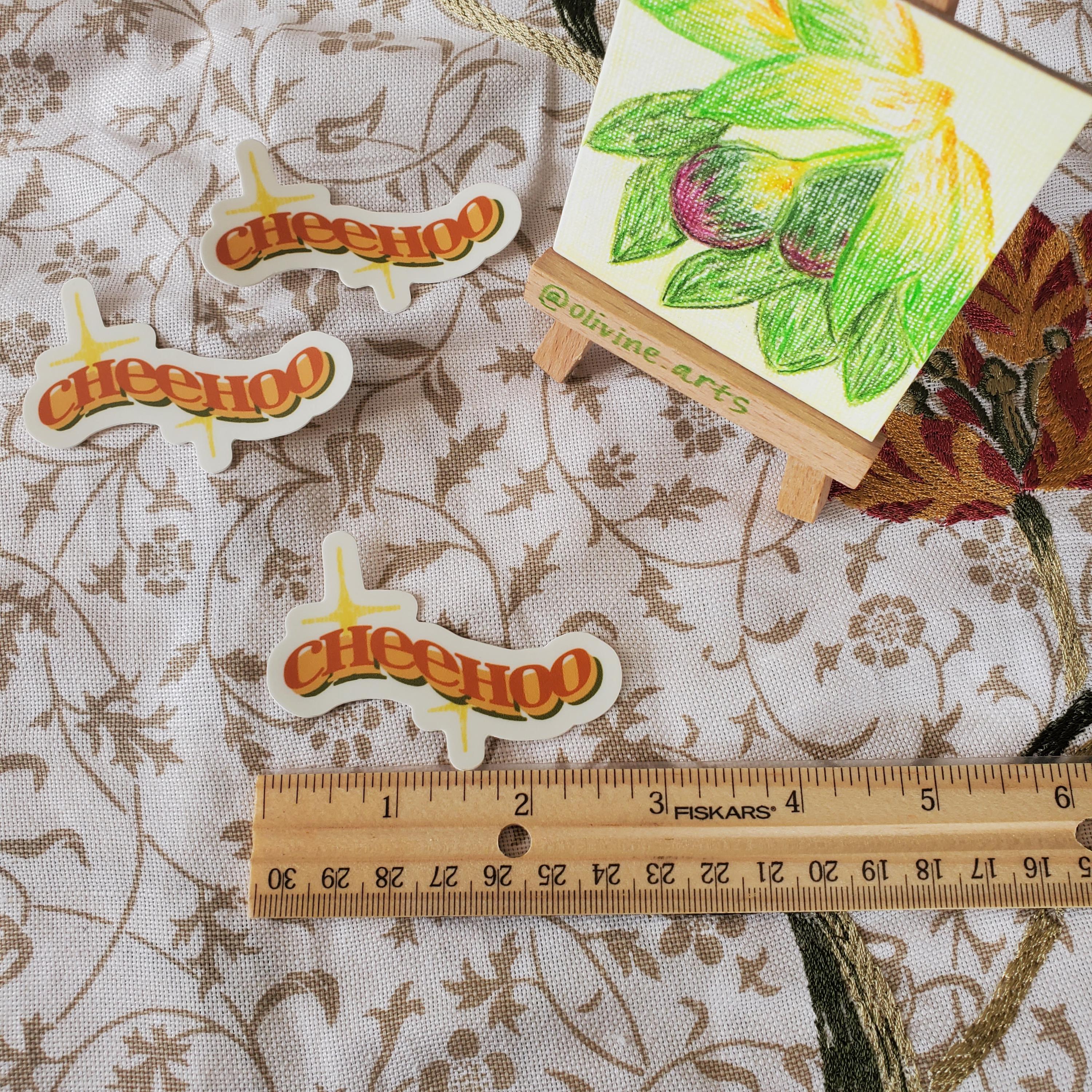 Cheehoo Vinyl Sticker - Etsy