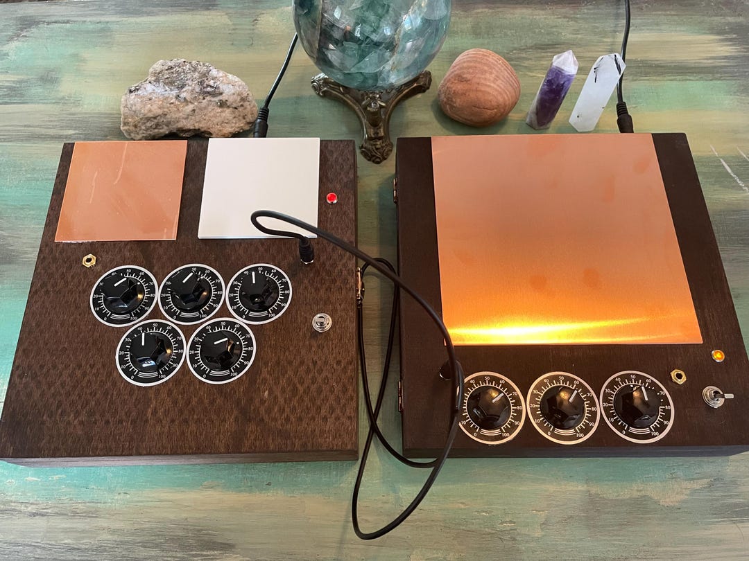 5-dial Radionics Machine & Big Plate Potentizer Combo - Etsy