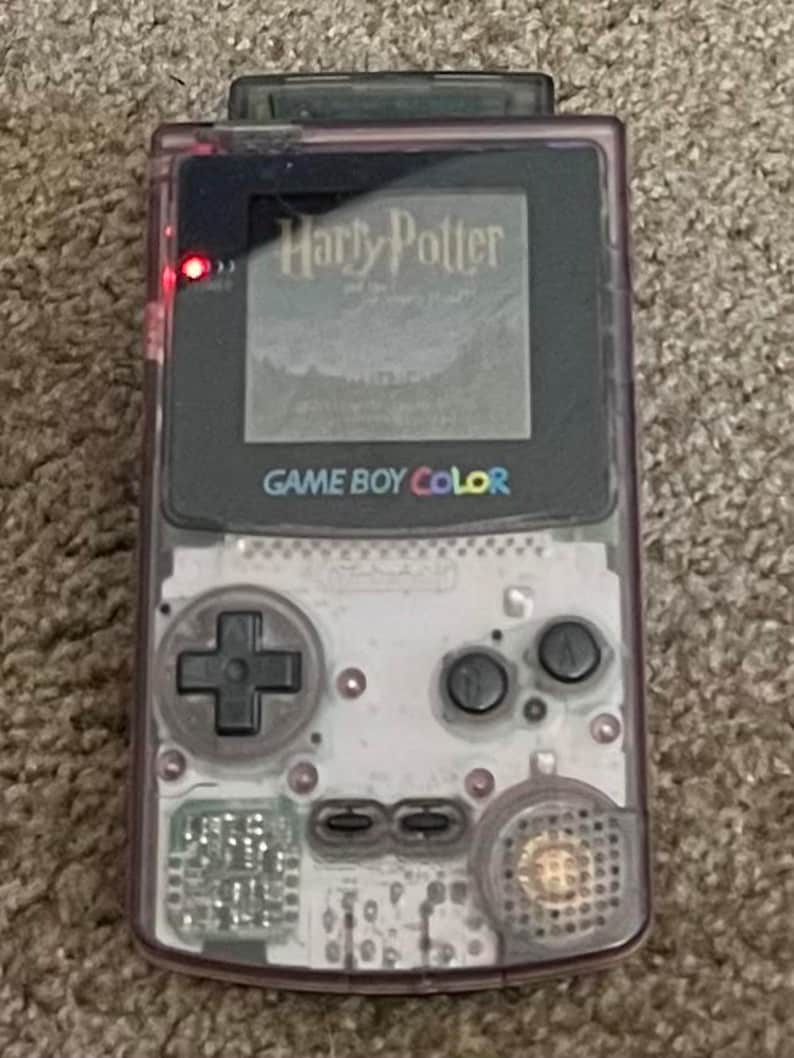Rare Vintage Game Boy Color With 5 Games - Etsy