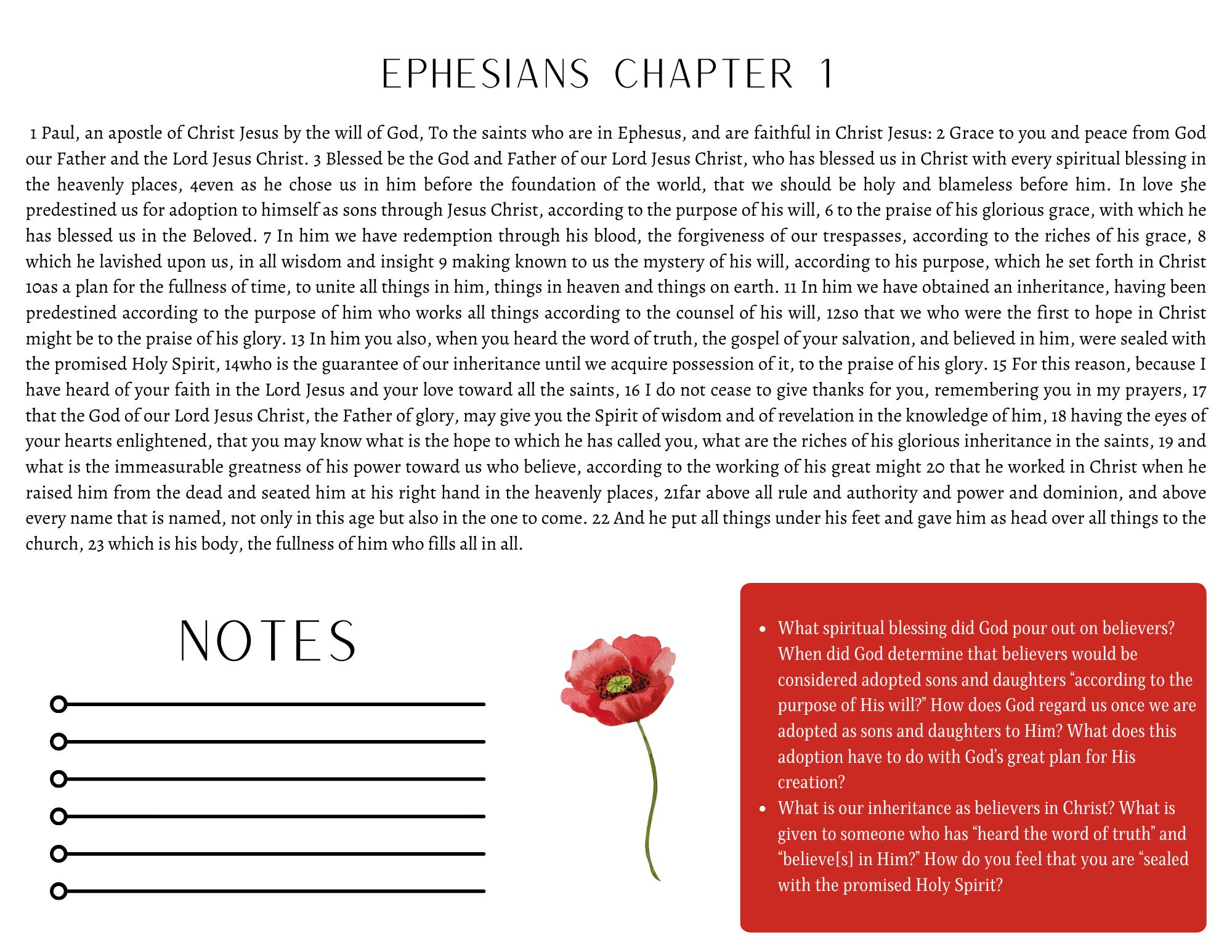 Bible Study Printable Guided Bible Study Womens Bible Study Womens ...