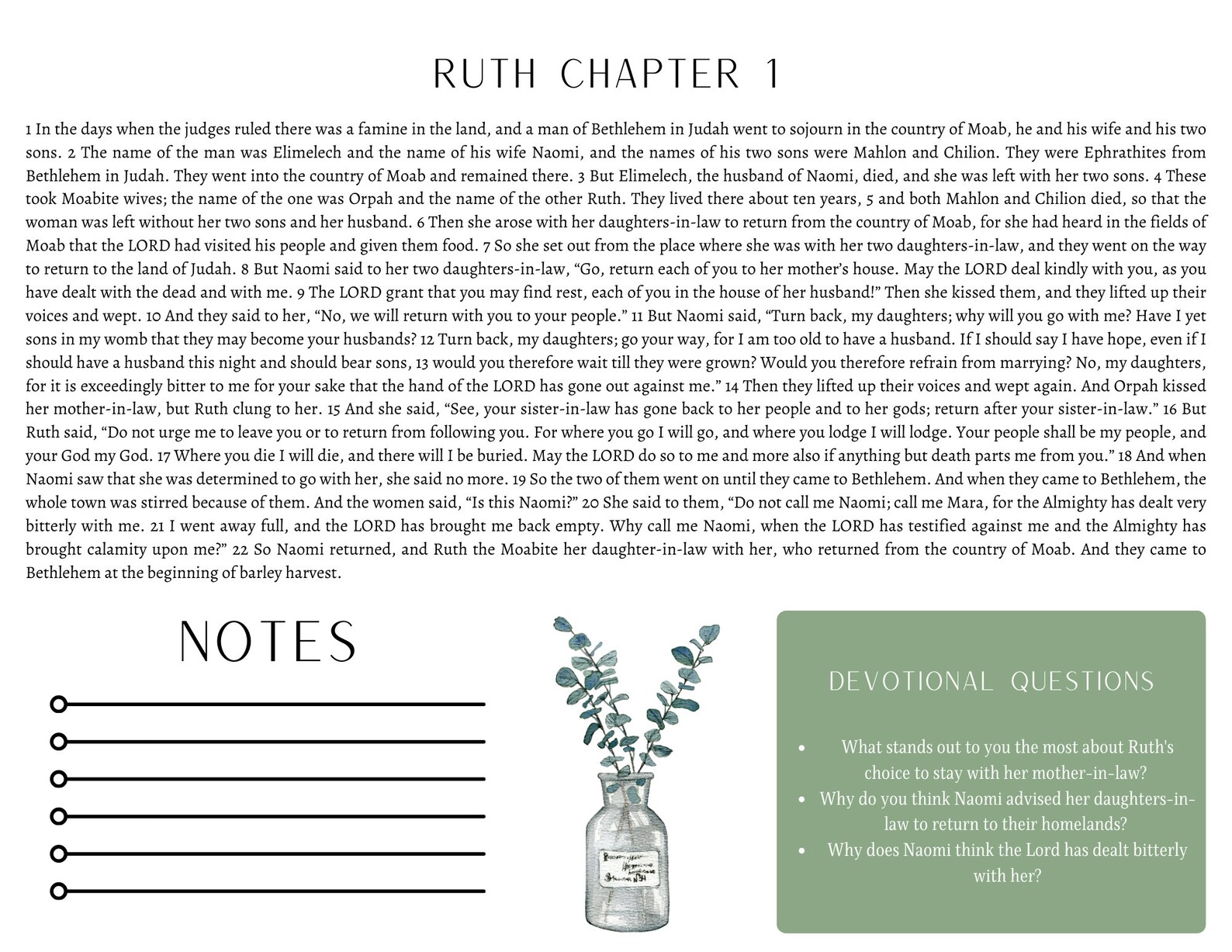 Bible Study Printable Guided Bible Study Womens Bible Study Womens ...