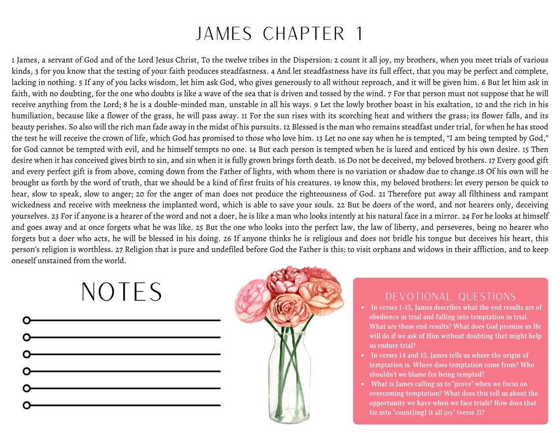 Bible Study Printable Guided Bible Study Womens Bible Study Womens ...