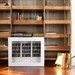 Handmade Anxiety-relief Mini Bookcase - Elegant White Shelf for Book ...