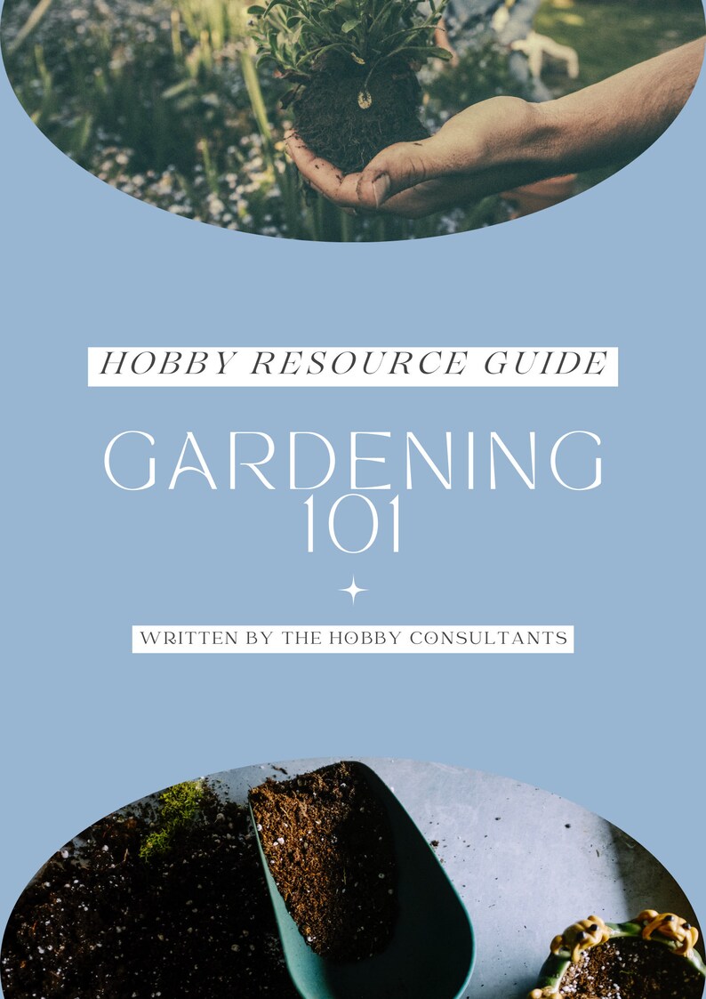 Gardening: Hobby Resource Guide - Etsy