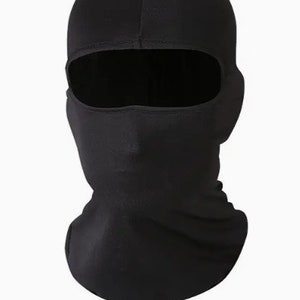 Personalized Embroidered and Print Ski Mask: Custom Text Balaclava - Etsy