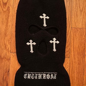 Custom Embroidered Three-hole Ski Mask: Personalized Text Balaclava - Etsy
