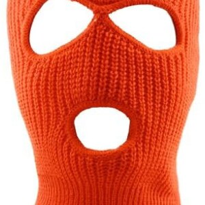 Custom Embroidered Three-hole Ski Mask: Personalized Text Balaclava - Etsy