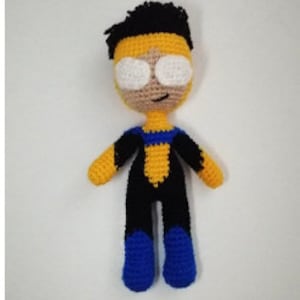 Invincible Digital Crochet Amigurumi Pattern SPANISH - Etsy