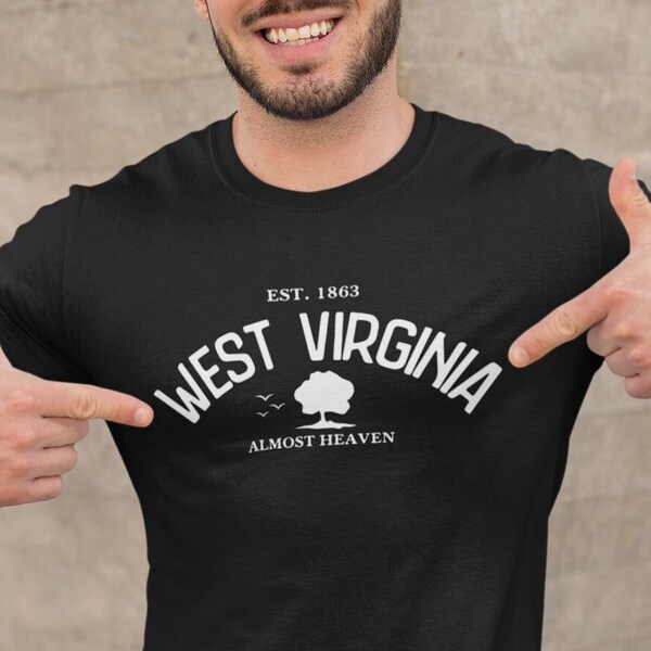 West Virginia Tshirt - Etsy