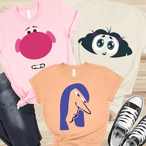 Inside Out Characters Costume, Inside Out 2 Shirt, Inside Out Group ...