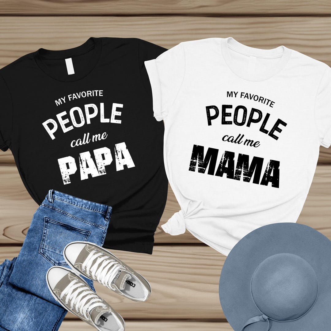 Customized Shirt My Favorite People Call Me Personalized Shirt, Father ...