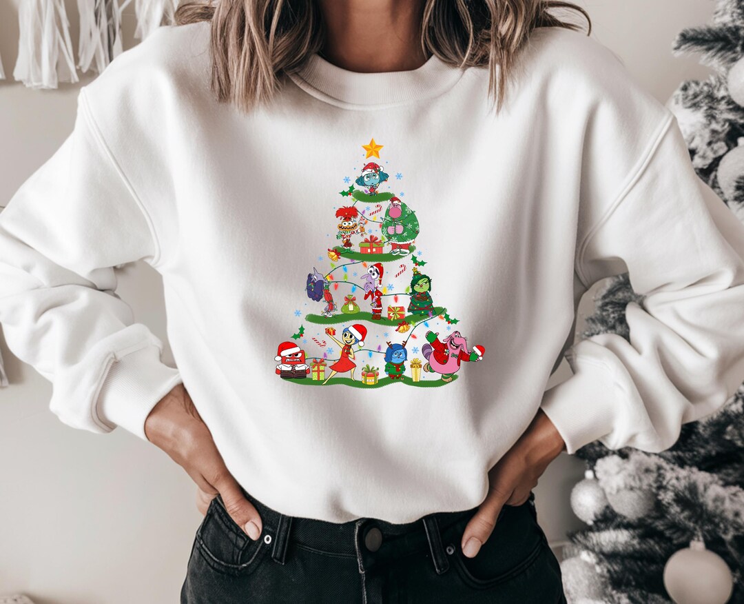 Christmas Tree Inside Out Sweatshirt, Christmas Inside Out. Christmas ...