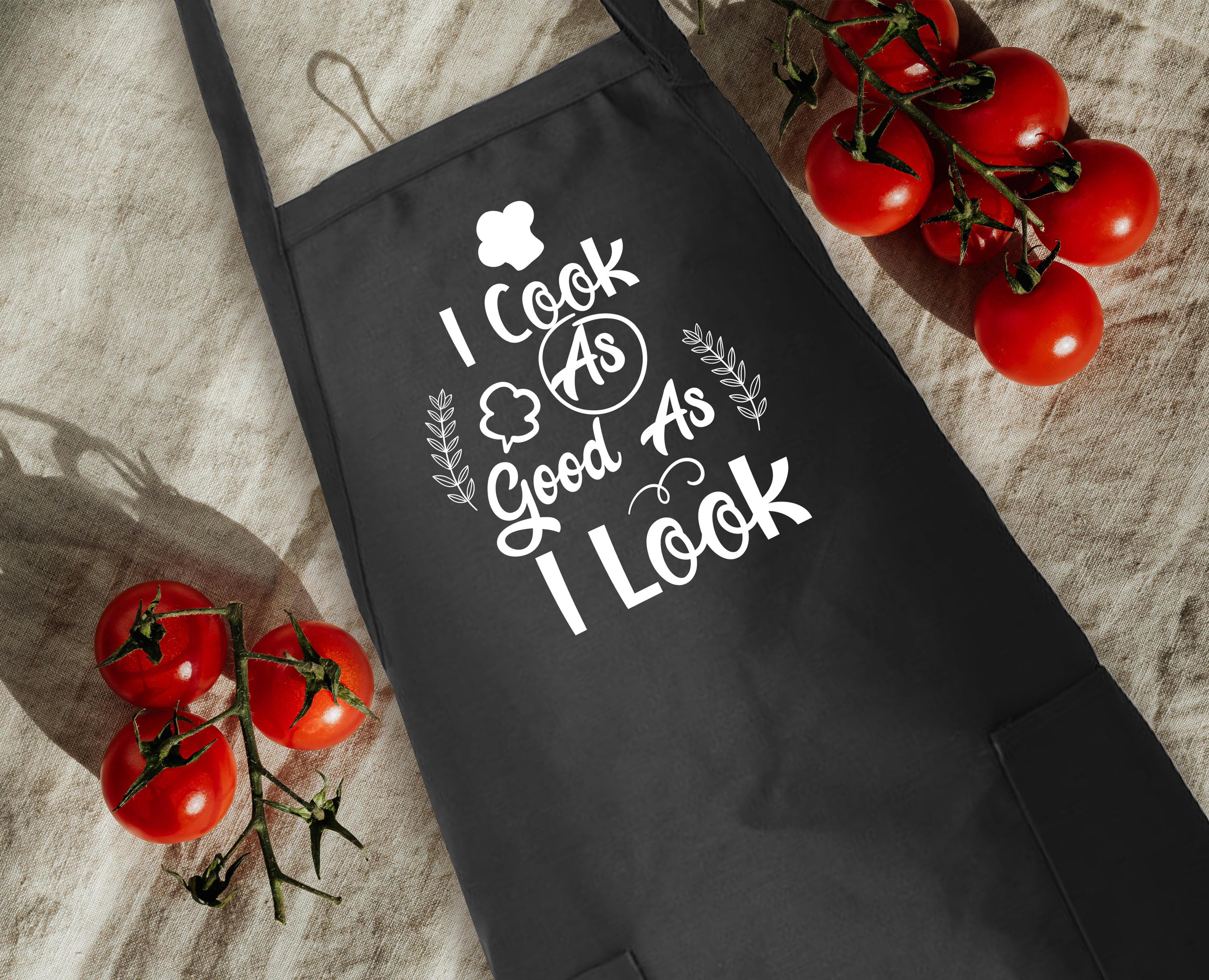 I Cook as Good as I Look Apron, Cool Dad Apron, Master Chef Apron, Gift ...