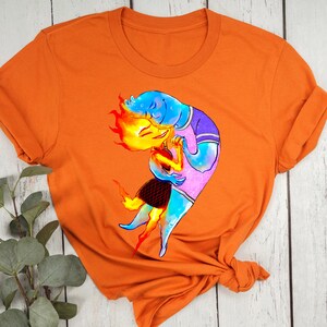 Disney Elemental Ember and Wade Shirt, Elemental Chemical Reaction ...