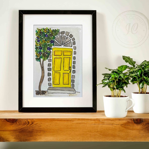 Line and Wash Art - Etsy