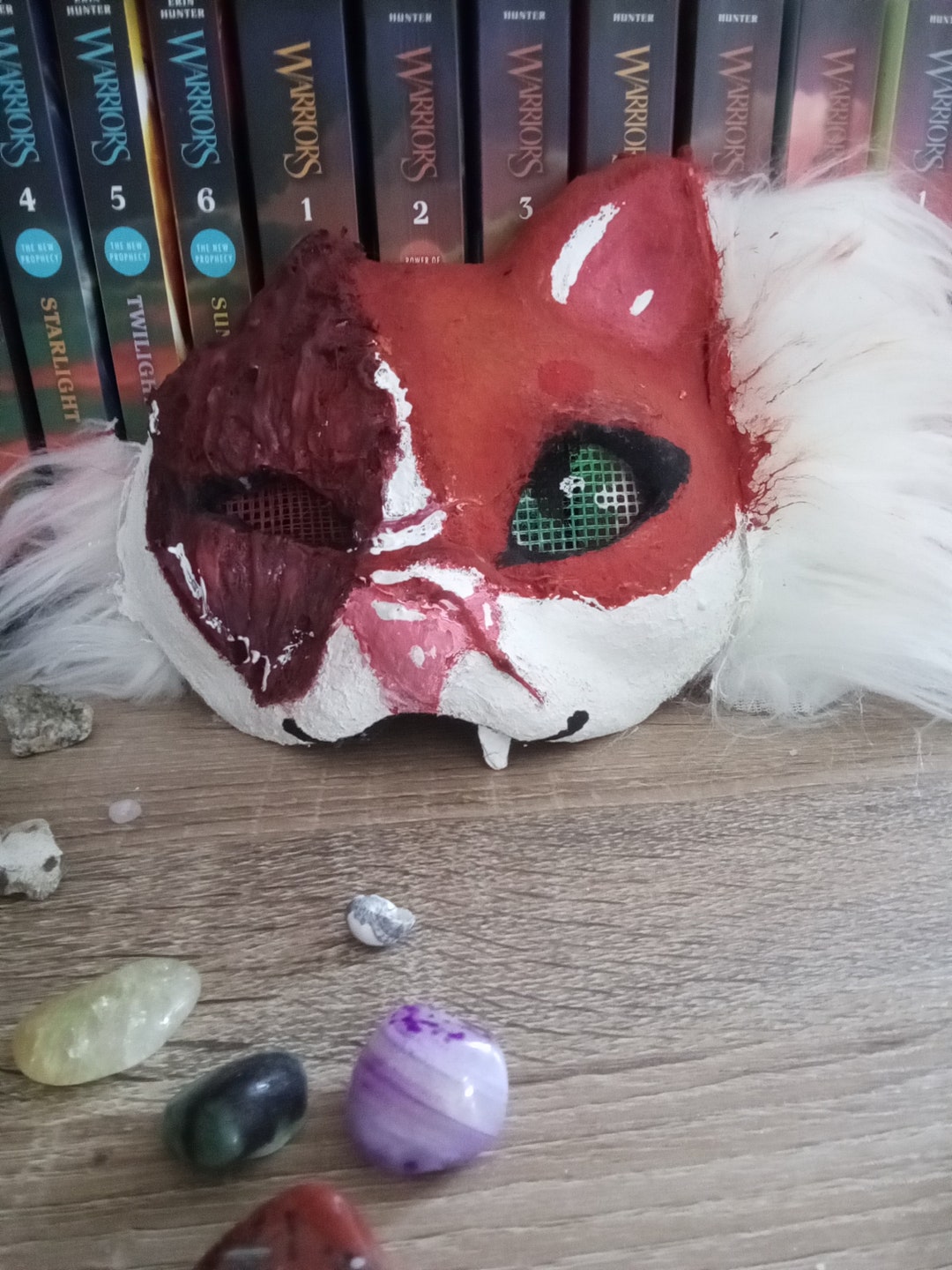 Brightheart Warrior Cats Mask - Etsy