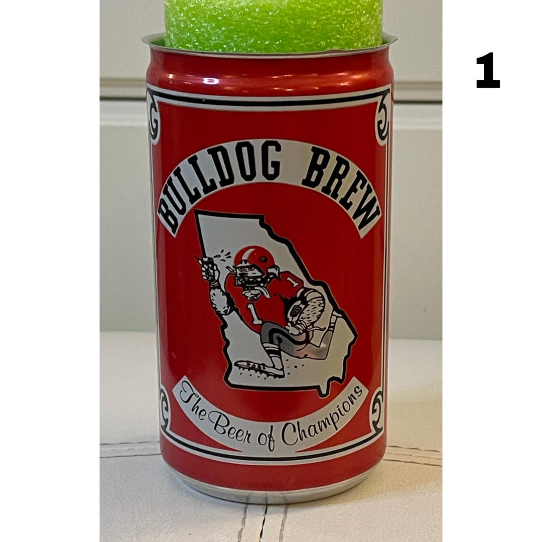Vintage 1980's Bulldog Brew Collectible Can - Etsy