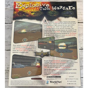 Tanarus PC Cd-rom Game Box Set sealed - Etsy