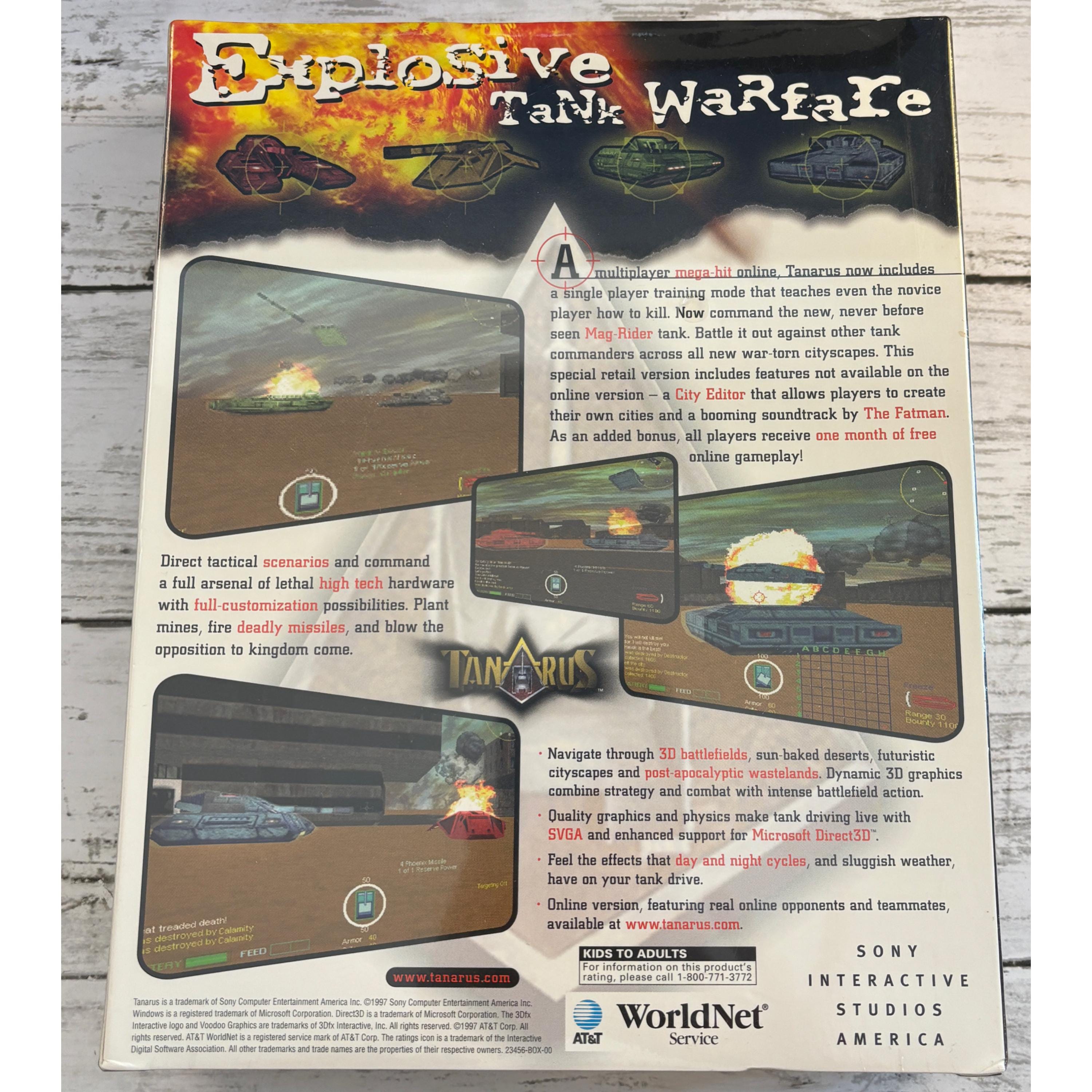 Tanarus PC Cd-rom Game Box Set sealed - Etsy