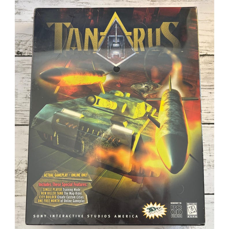 Tanarus PC Cd-rom Game Box Set sealed - Etsy