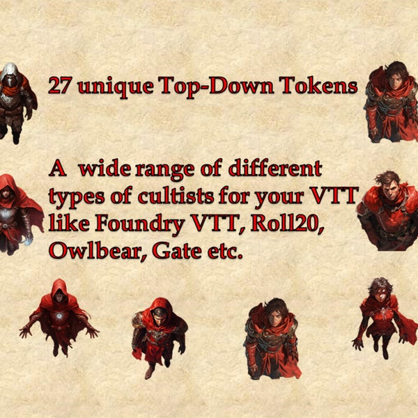 Vtt Token - Etsy Canada