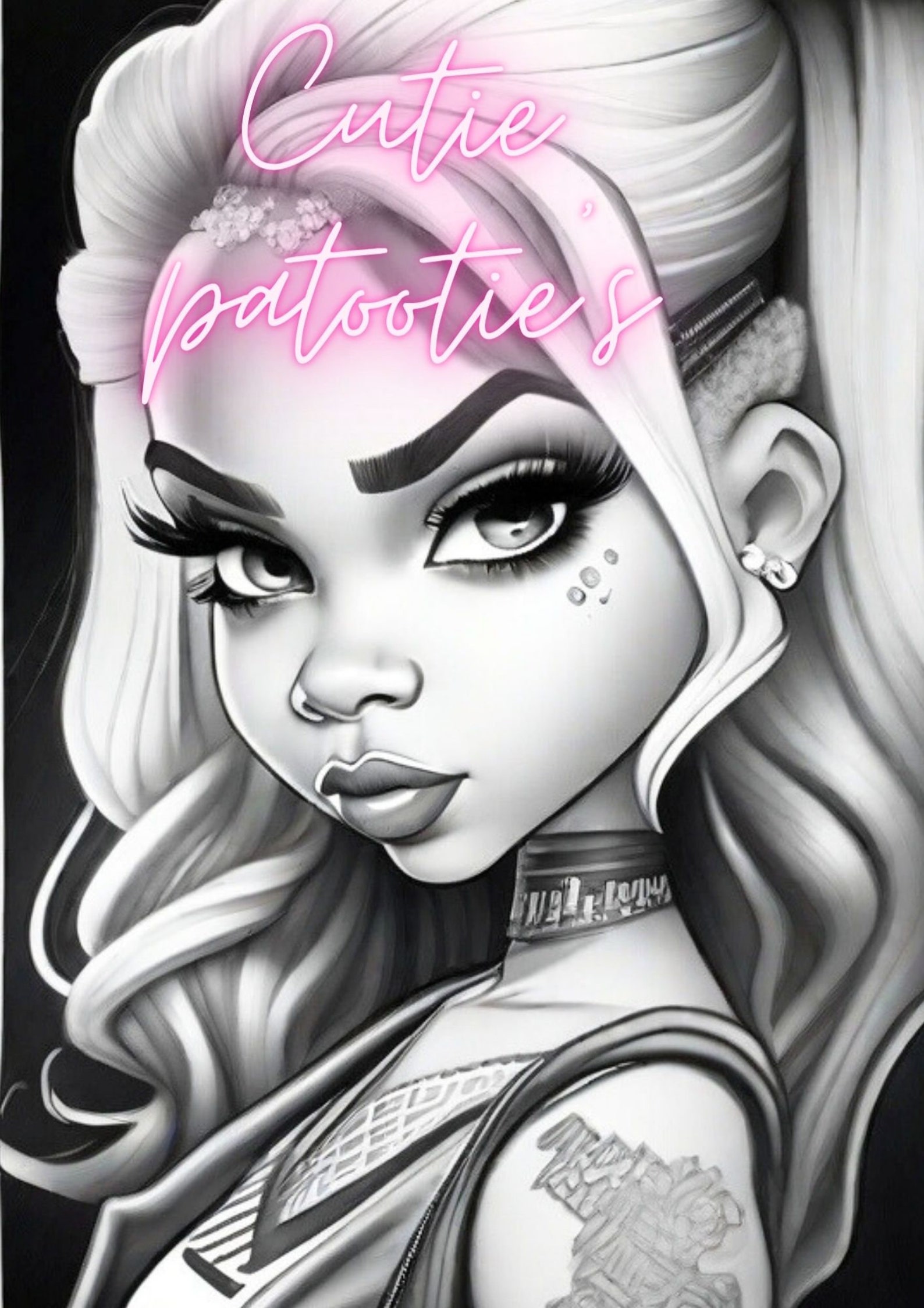 36. High Quality Grayscale Images of Cutie Patootie’s. These Gals Are ...