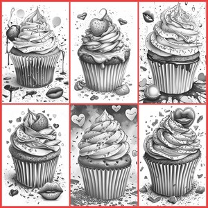 18 Grayscale Coloring PDF, Images of Deep Kind of Creepy Chocolate ...