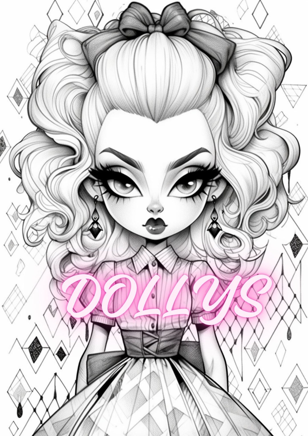 28 Grayscale Coloring PDF, Images of Girls That Go by the Name, Dolly ...