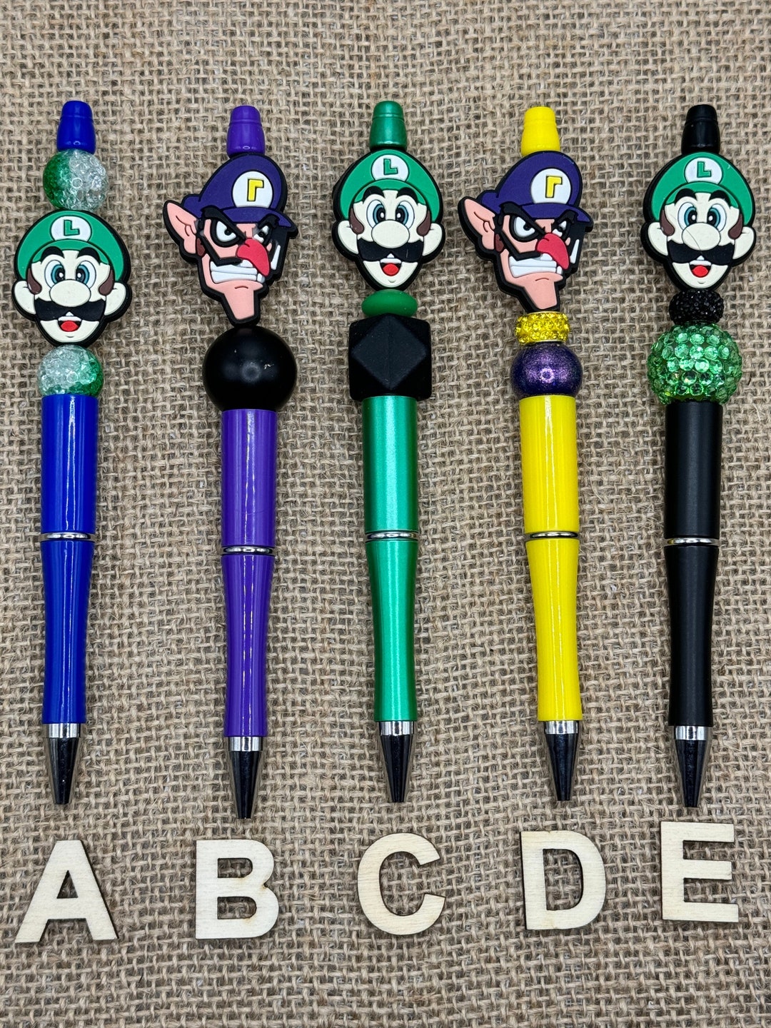 Super Brother Character Pens - Etsy