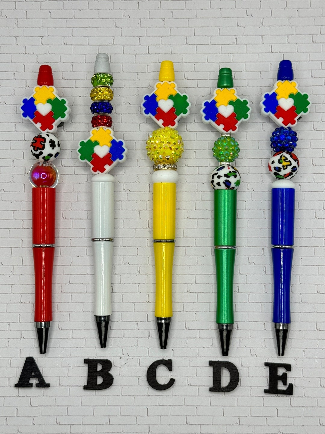 Autism Beaded Pens - Etsy
