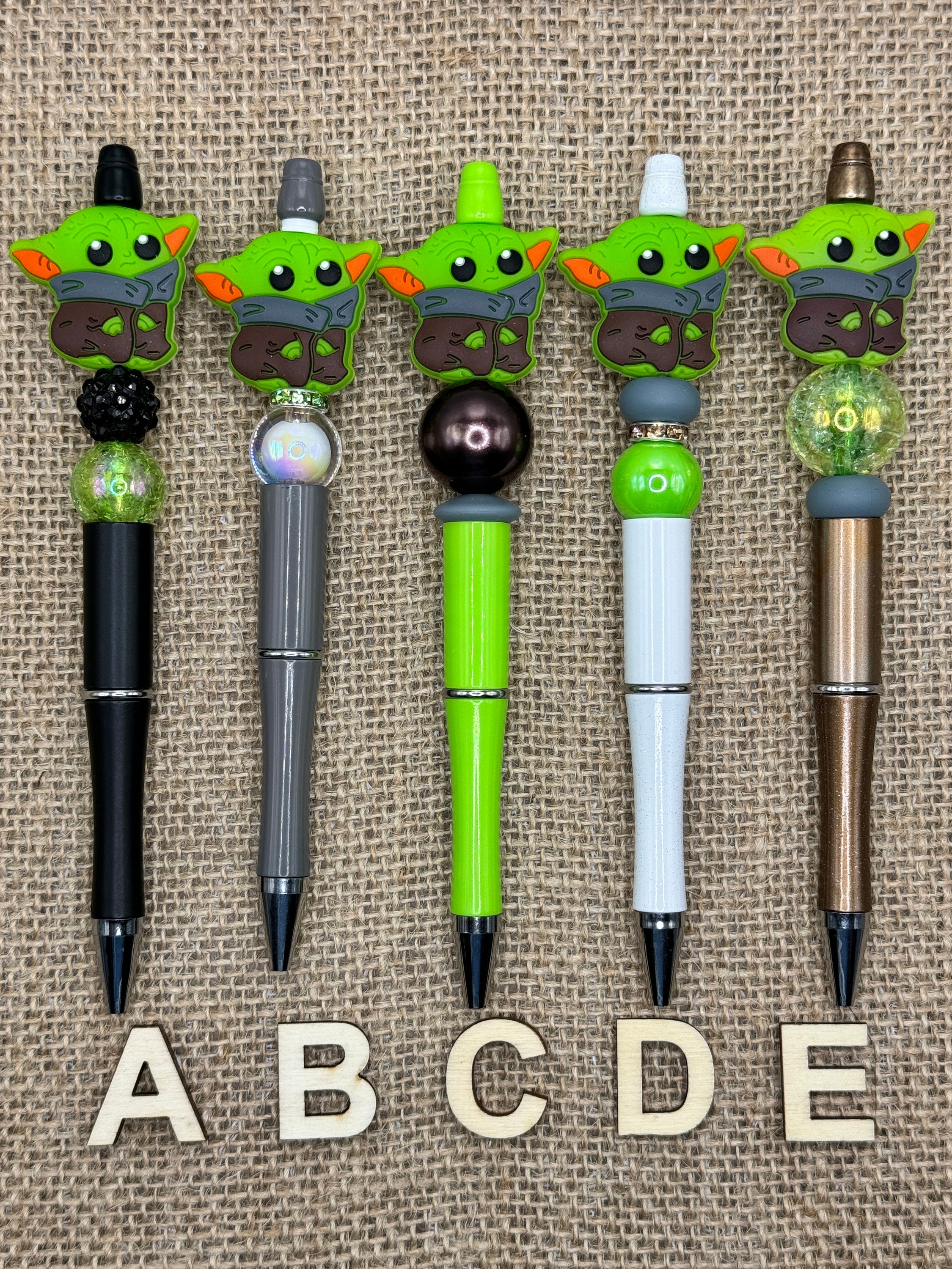 Grogu Neon Pens - Etsy