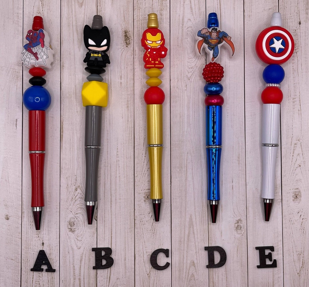 Superhero Pens - Etsy