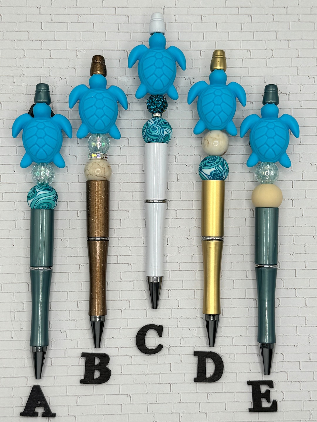 Sea Turtle Beaded Pens - Etsy