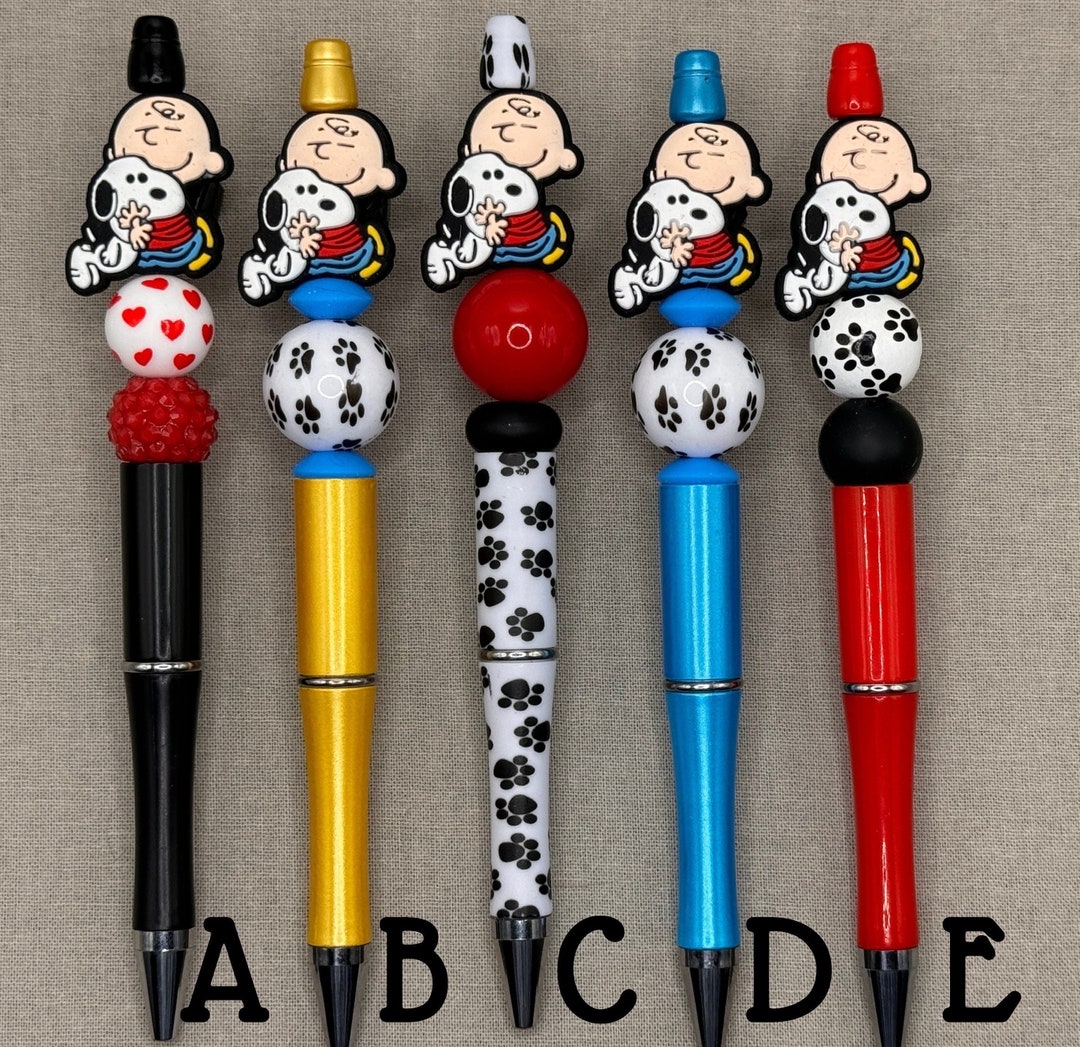 White Dog & Friend Pens - Etsy