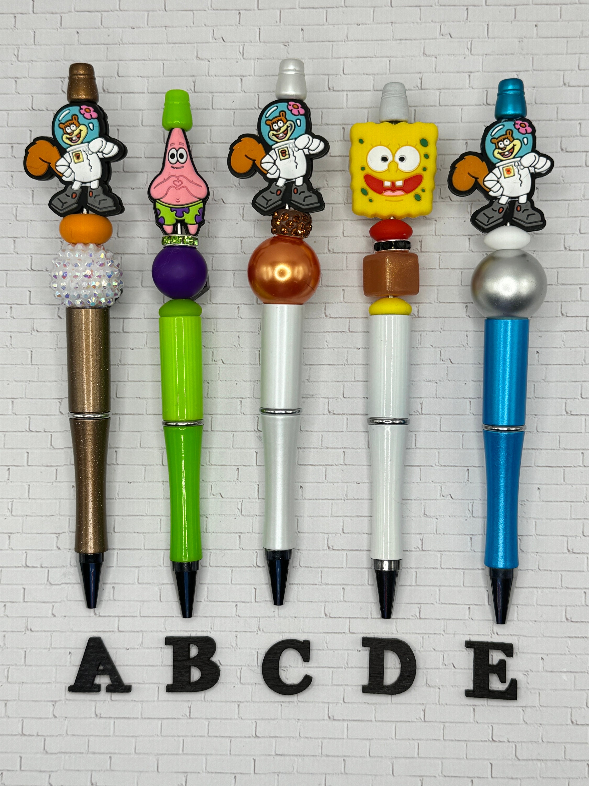 Spongebob-character Pens - Etsy