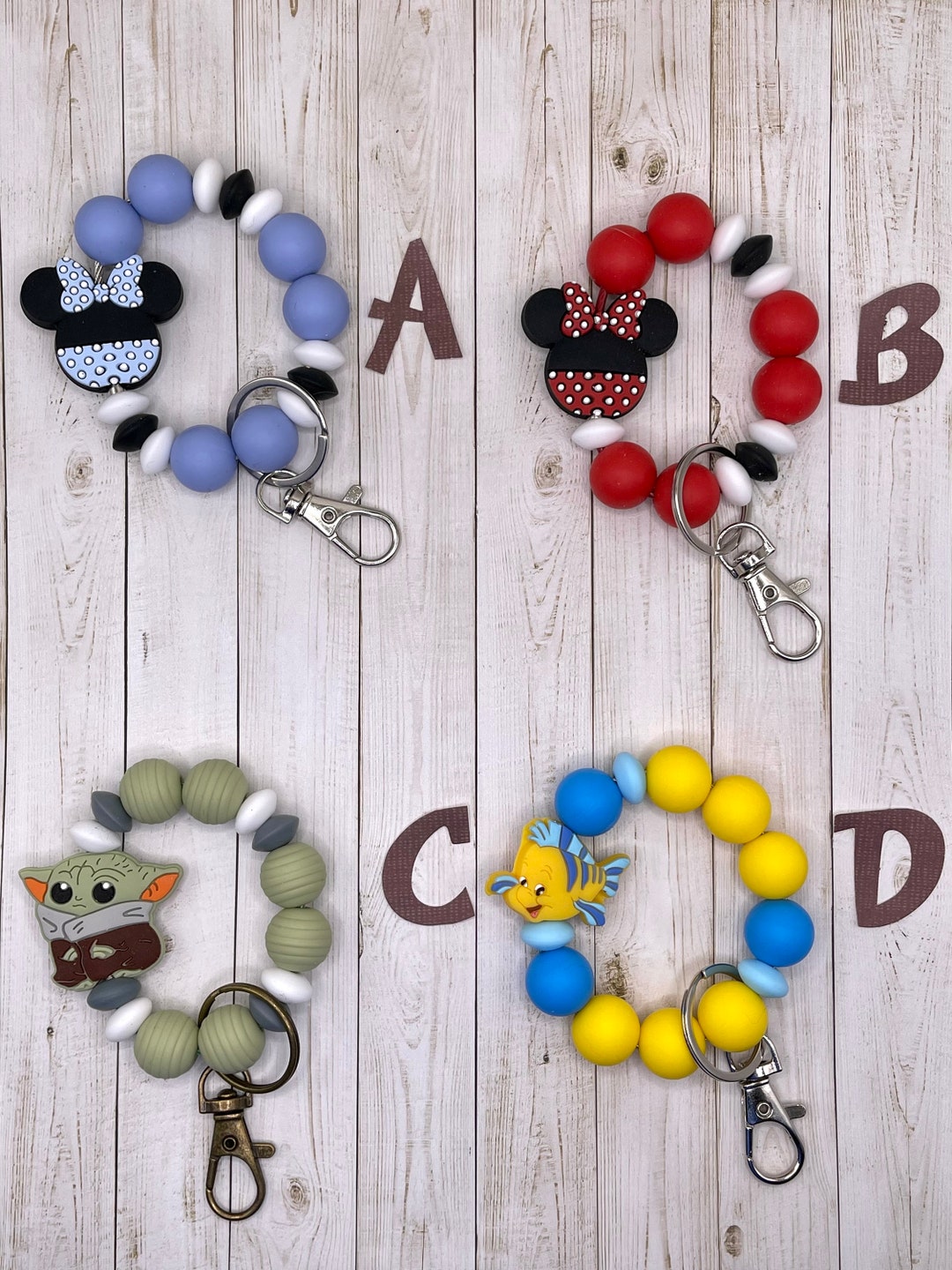 Magical Place Themed Keyrings Gift Ideas Customized Sets Available - Etsy