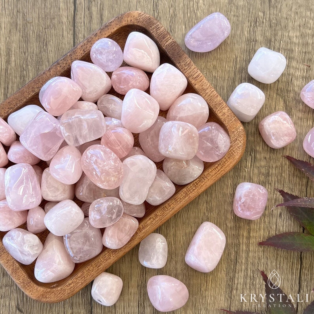 Tumble Stone Rose Quartz | Bulk Gemstone | Gemstone for Love | Premium ...