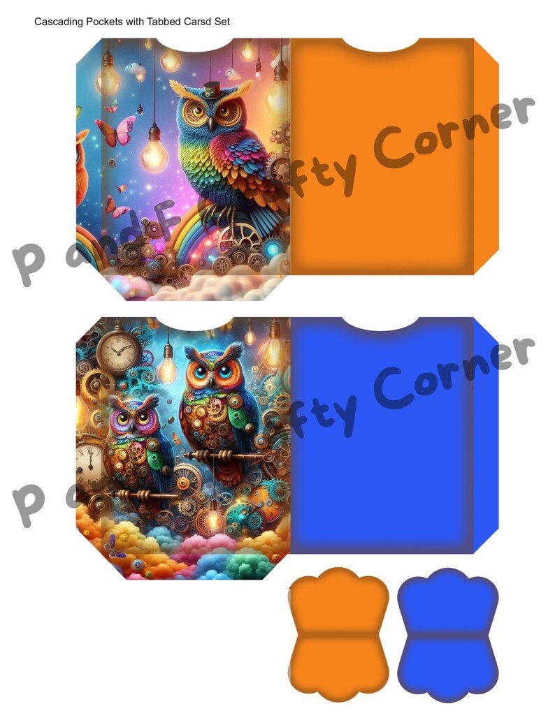 Digital Download Steampunk Owls Junk Journal Kit With Ephemera - Etsy