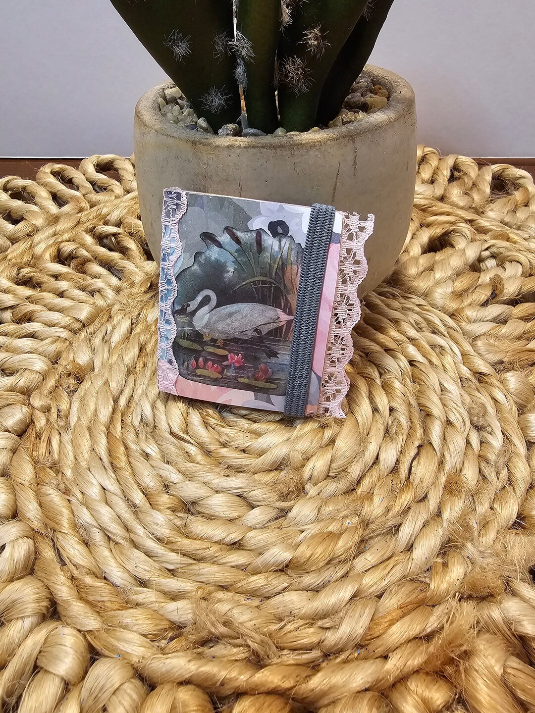 Swan Micro Mini Journal - Etsy