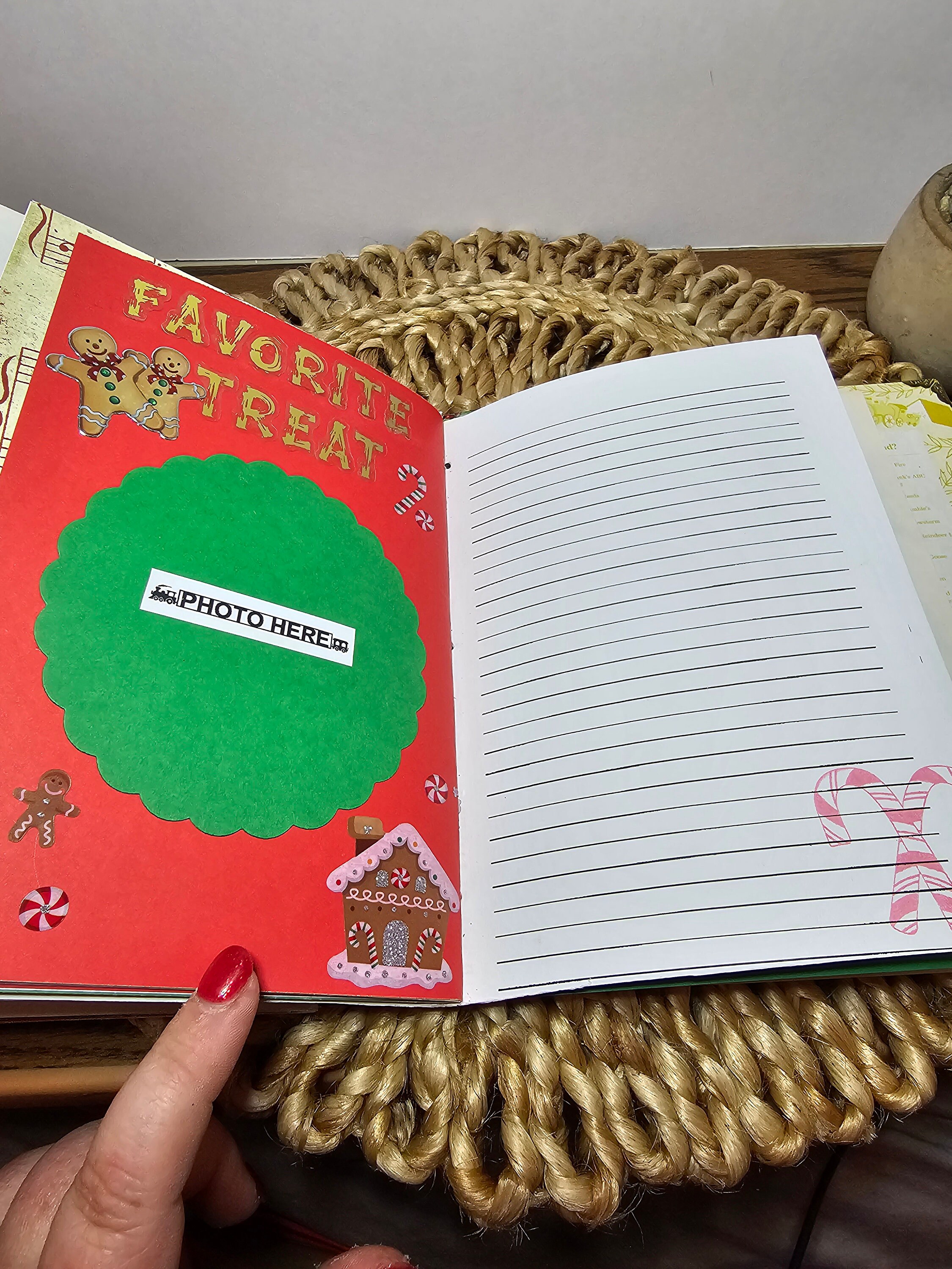 Baby's Christmas Golden Book Memory Book - Etsy