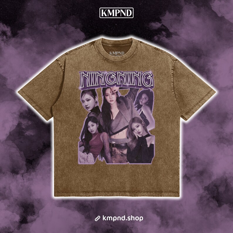 NINGNING - Aespa Vintage Shirt - Etsy