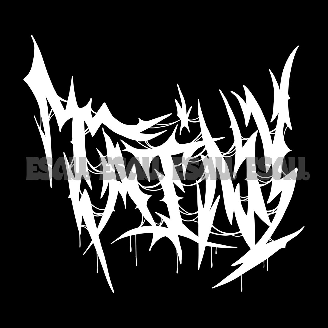 TAINY Heavy Metal Hardcore Design | Adult Tee/hoodies/champion Crewneck - Etsy